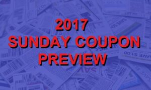 2017 Coupon Insert Schedule - Coupons in the News